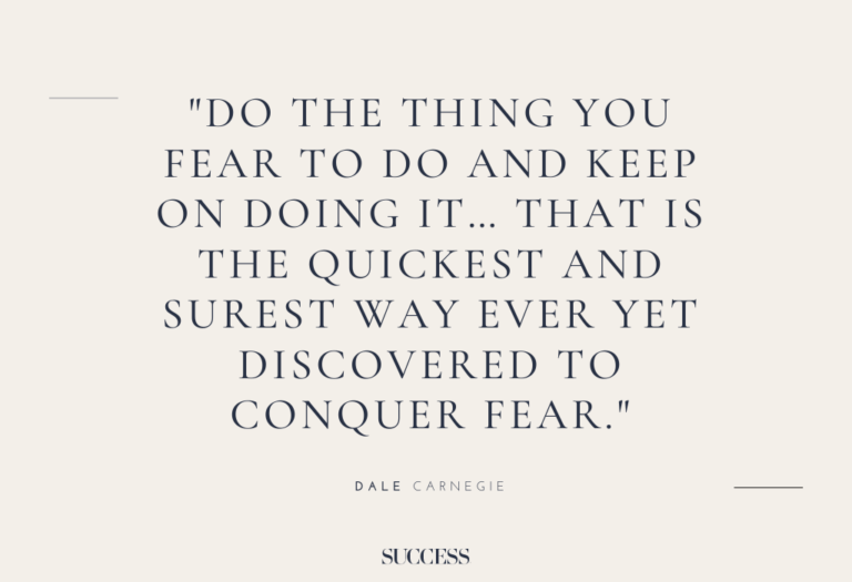 31 Quotes About Fear | SUCCESS